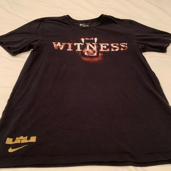 Nike | Shirts | Lebron James Witness Tshirt | Poshmark